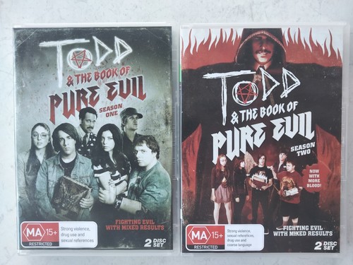 Todd and the Book of Pure Evil Complete Seasons 1 & 2 DVD (Reg 4) OOP ...