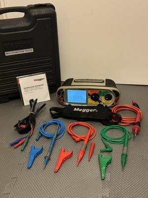 Megger 1720MFT Multifuncțion Installation hard case &acccesories | eBay UK