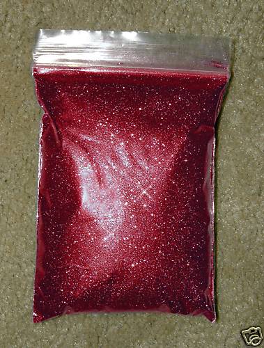 Candy-red 2oz Metal Flake Flakes Custom-paint Metalflake * for sale ...