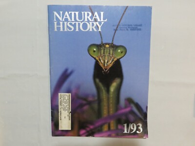 Natural History Magazine 1993 January 2W | eBay