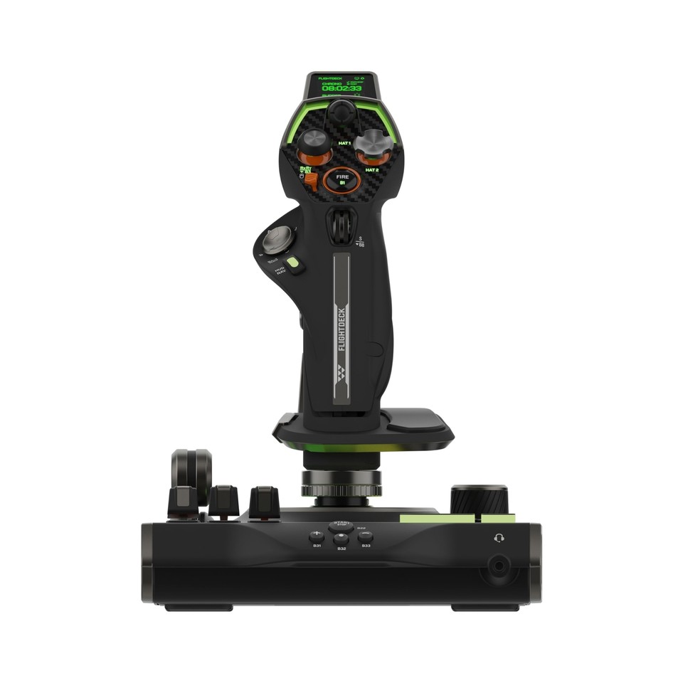 Turtle Beach VelocityOne Flightdeck Universal HOTAS Simulation System ...