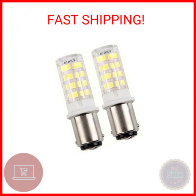 5W Ba15d LED Light Bulb 12V 24V Daylight White 6000K 35W Equivalent ...