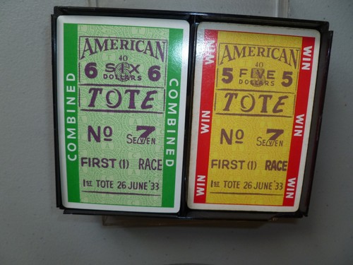 2 Decks of Amtote playing cards $2.00 win & $6.00 combined - (partial ...