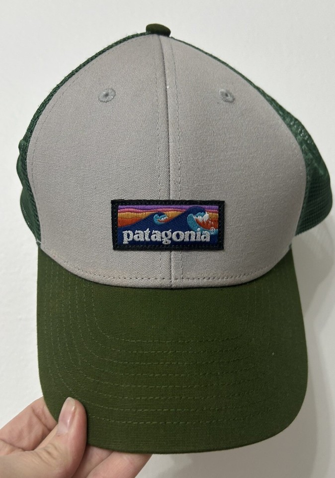 Patagonia Board Short Label Lopro Trucker Hat - Green ,Drifter Grey ...