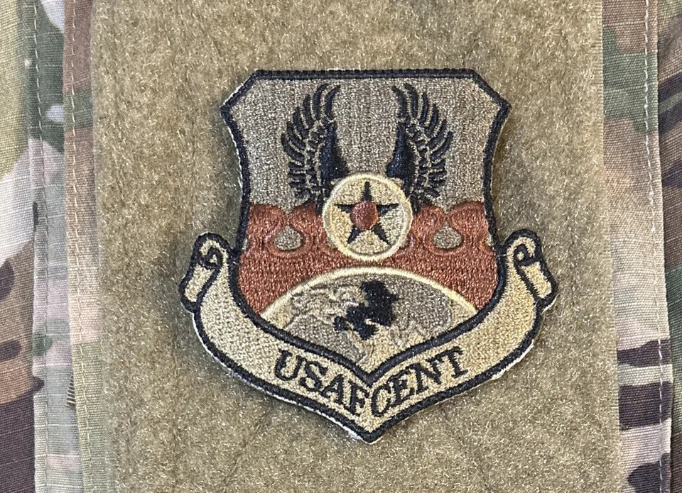 US Air Force USAFCENT Patches (2) OCP w/ Hook Central Command HHQ USAF | eBay