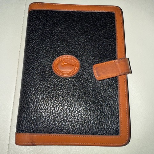 RARE Vintage*DOONEY & BOURKE Black AWL Planner Agenda Journal Planner ...