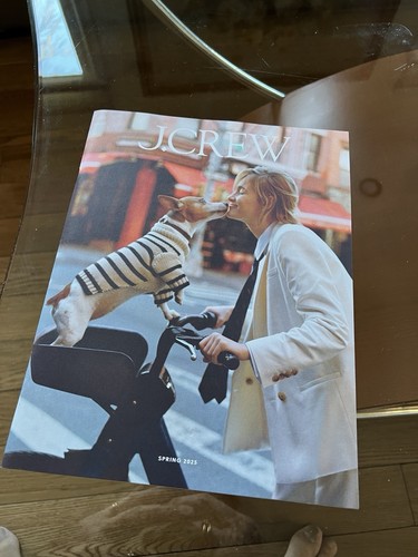 J Crew Spring 2025 Catalogue w/ The New Yorker Exclusive Cartoons ...