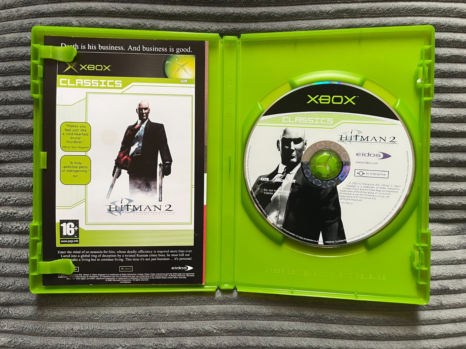Hitman+2+Silent+Assassin+Original+Xbox+Game+With+Manual for sale online ...