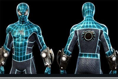 Marvel Spiderman Fear Itself suit Costume Cosplay Jumpsuit Mask Zentai ...
