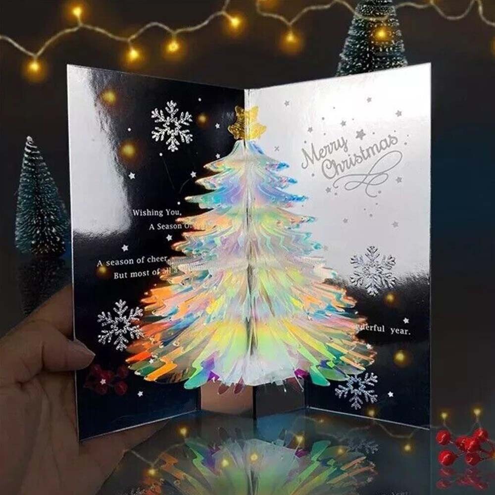 3d Christmas Tree Cards