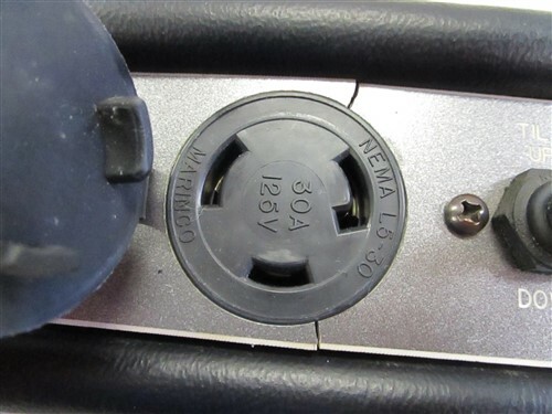 TROLLING MOTOR PLUG / TILT SWITCH PANEL BLACK / GRAY 7 1/4" X 3" BOAT ...