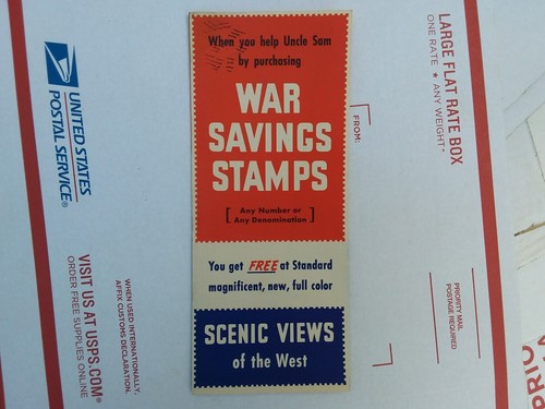 Vintage 1940s WWII-Era War Savings Stamps Brochure Pamphlet Eph ...