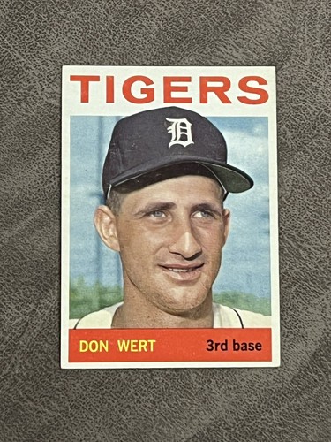 1964 Topps Don Wert #19 NM-MT Rookie RC Detroit Tigers | eBay