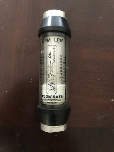 Lake Monitors B3A-6 0 to 5 GPM 1/2" NPT Flow Meter | eBay