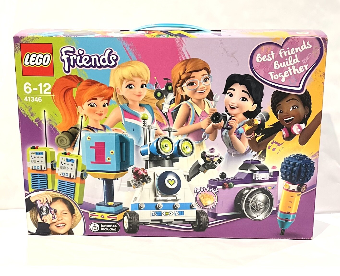 LEGO Friendship Box - 41346 Friends Light Brick 563 Pieces Ages 6-12 ...