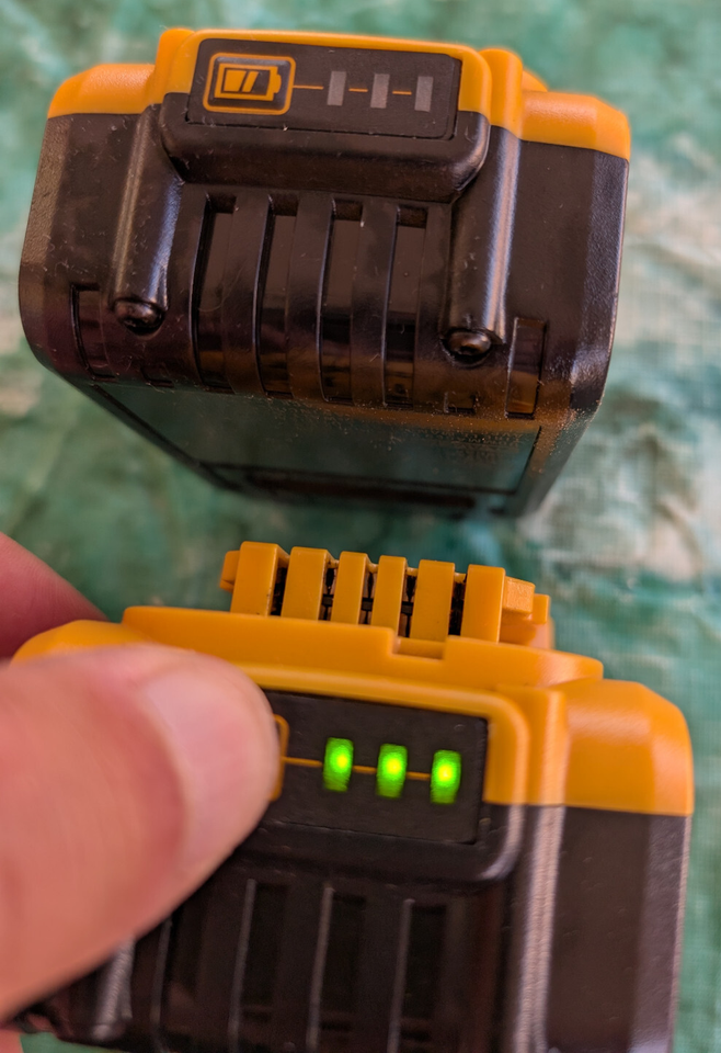 DEWALT DCB205-2 20V Li-Ion 5.0Ah Battery (NOT OEM) See details ...