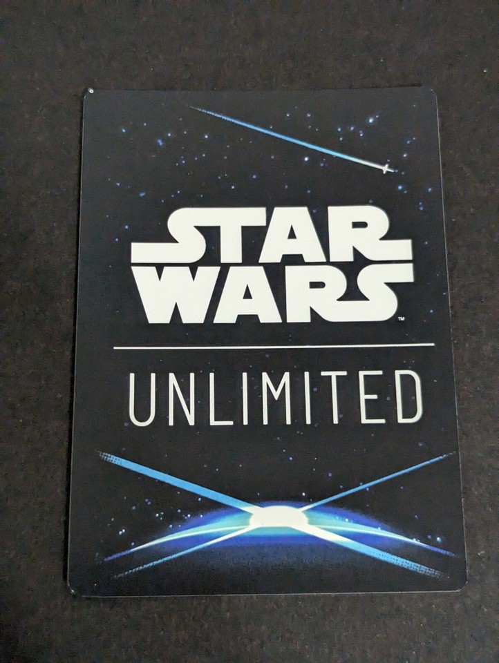 Star Wars Unlimited Miscut Misprint With Alignment Dot Snowspeeder | eBay