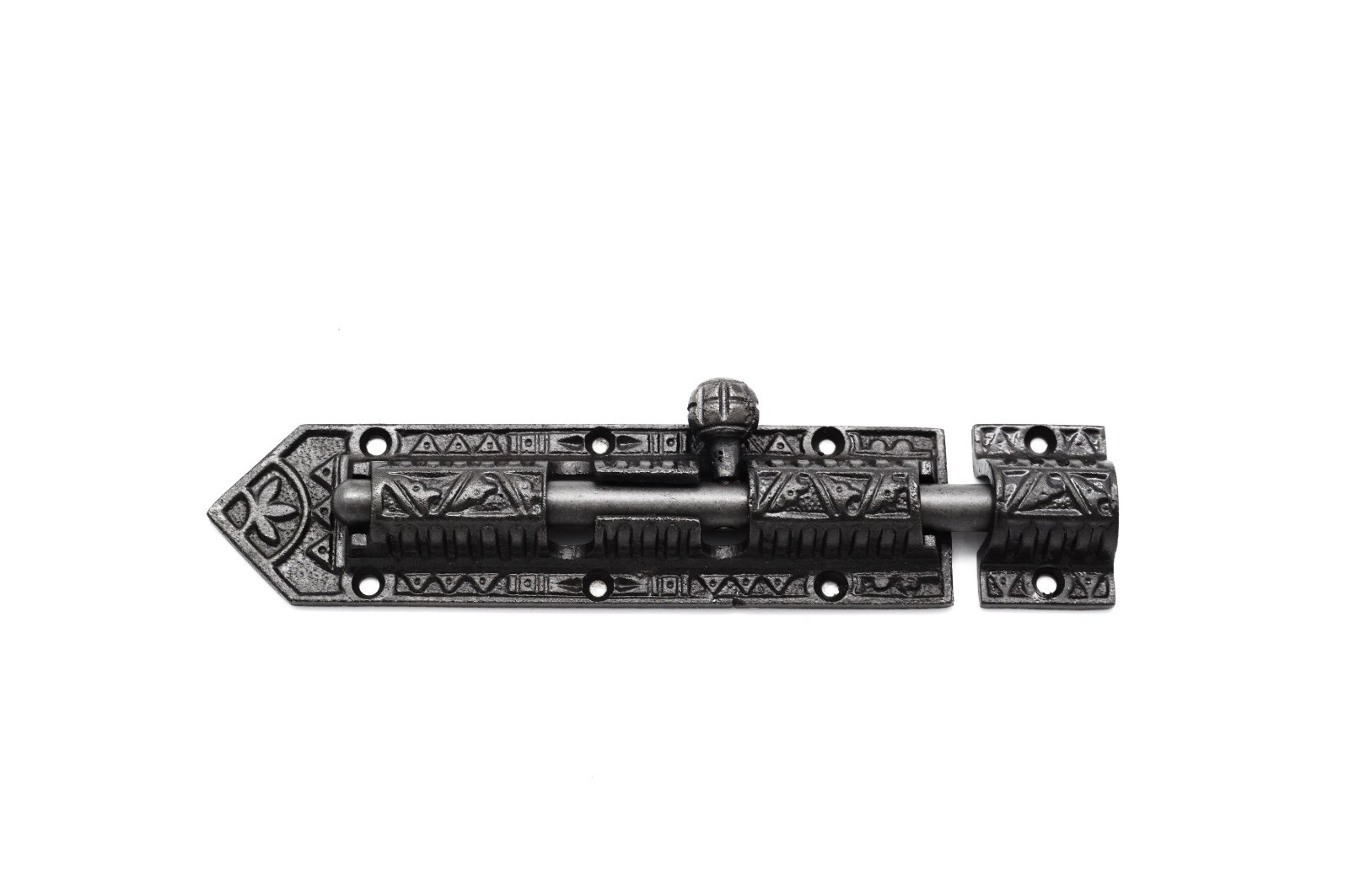 6" Slide Bolt Latch Antique Style Victorian Latch Cabinet Latch Forge ...