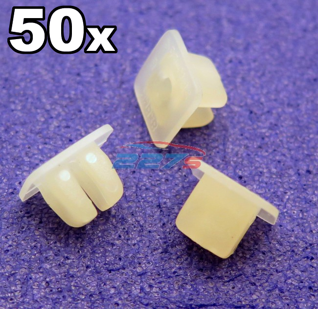 50x Screw Grommets Expanding Nuts Lock nuts- Fits into an 8.5mm Square ...