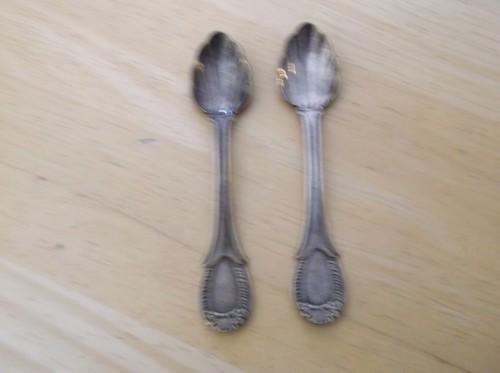 2 VINTAGE Bellini Silver plate Demitasse Spoons Made In Brazil | eBay