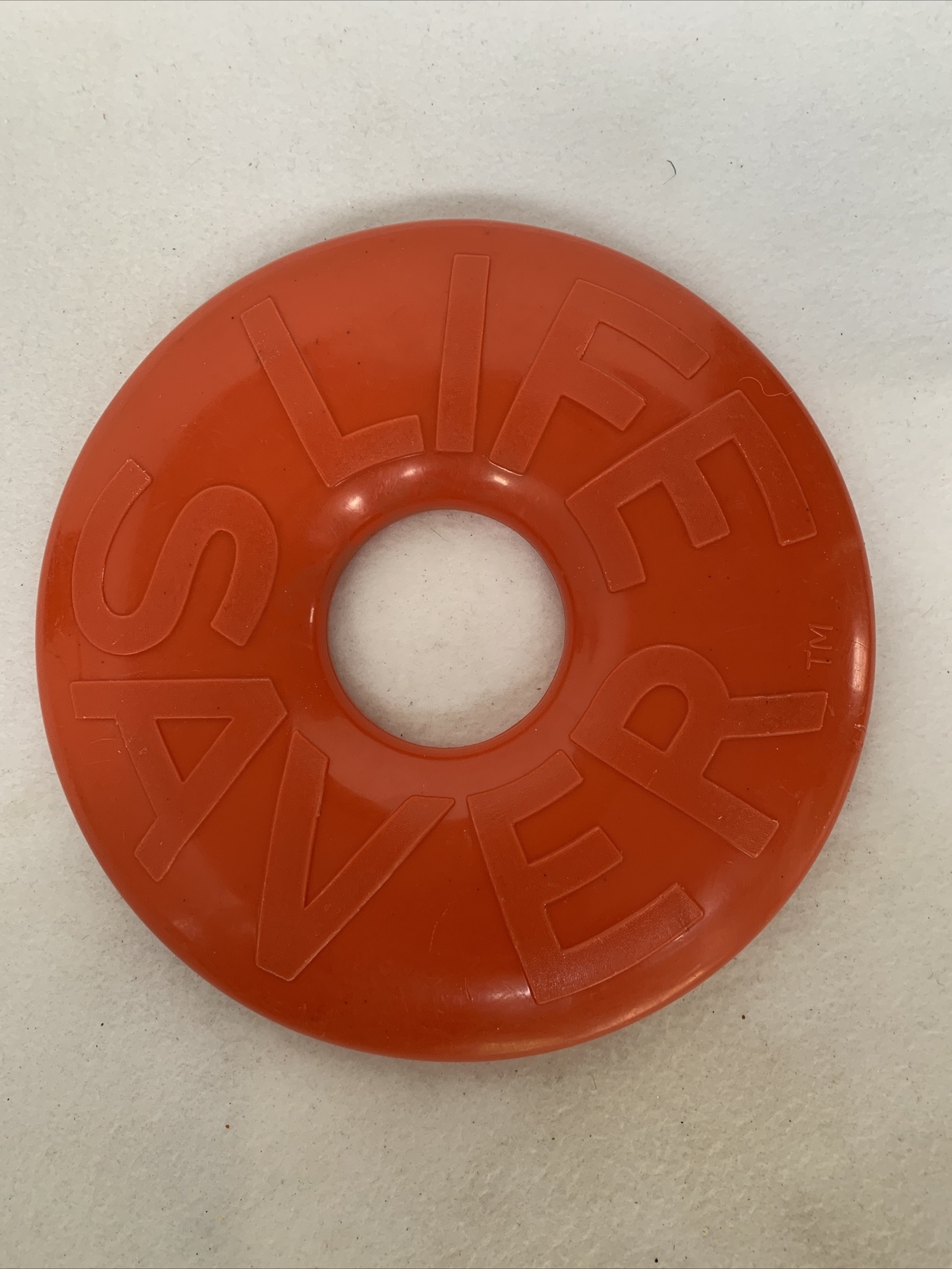 Life Saver Candy 9” Frisbee RED Flying Disc | eBay