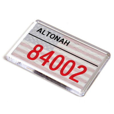 FRIDGE MAGNET - Altonah, 84002 - US Zip Code | eBay