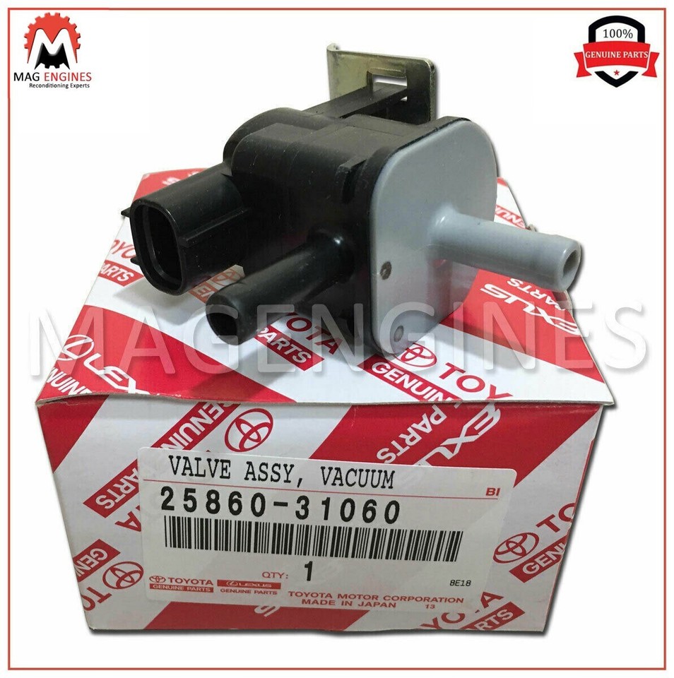 25860-31060 GENUINE OEM VALVE ASSY, VACUUM SWITCHING, NO.1 2586031060 ...