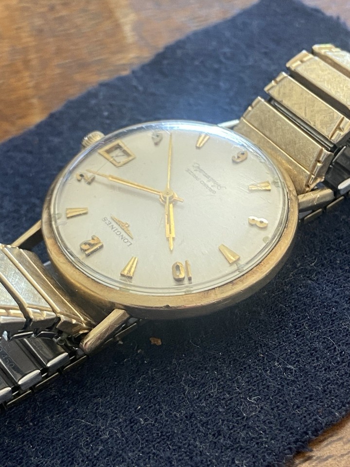 Vintage Longines Grand Prize Automatic 10 GF Running PLEASE READ | eBay