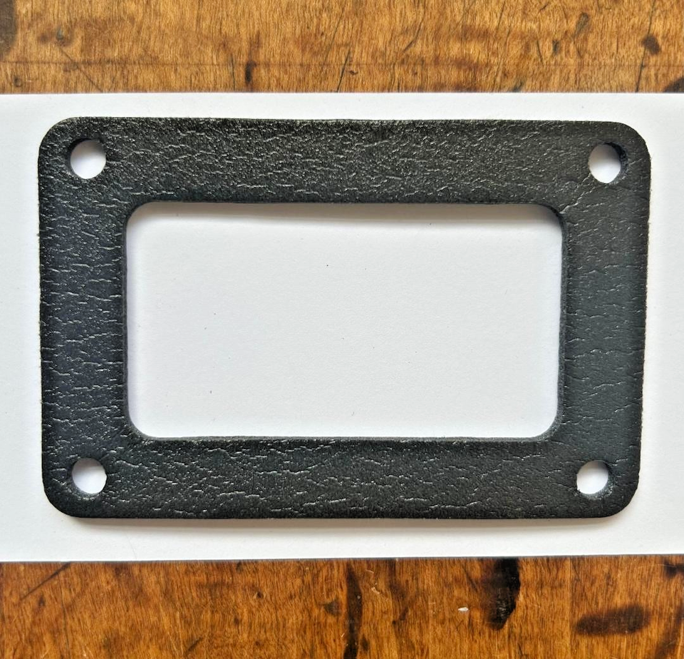 1957 Chevy Heater Valve Block-Off Plate Gasket NEW | eBay