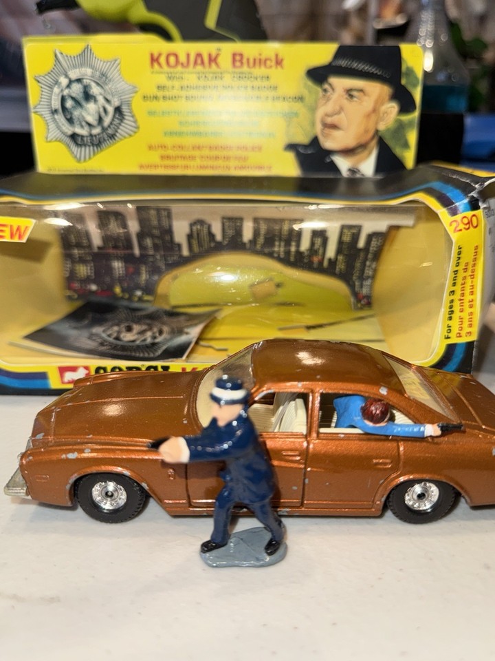 Corgi 290 KOJAK 68 Buick Original 1975 car w/issue box | eBay