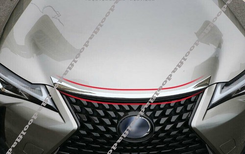 For Lexus UX 200 250h 2019-22 Chrome Car Front Hood Bonnet Grille Lip ...