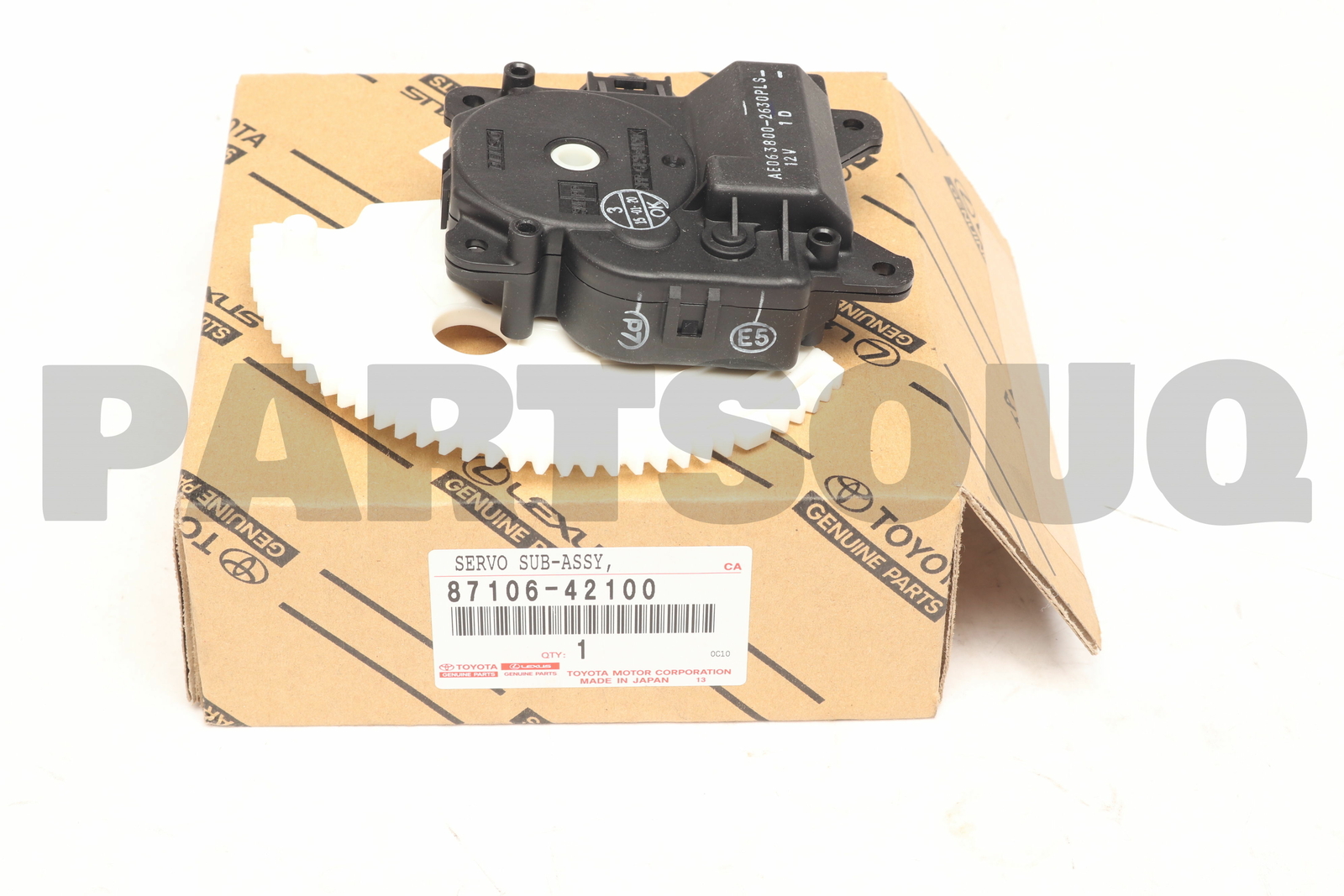 8710642100 Genuine Toyota DAMPER SERVO SUB-ASSY, AIR CONDITIONER ...