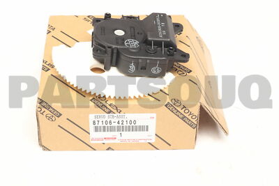 8710642100 Genuine Toyota DAMPER SERVO SUB-ASSY, AIR CONDITIONER ...