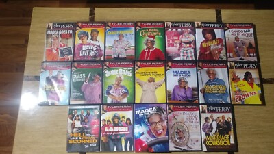 MADEA - TYLER PERRY -- COMPLETE 19 DVD COLLECTION SET - ALL 19 PLAYS | eBay