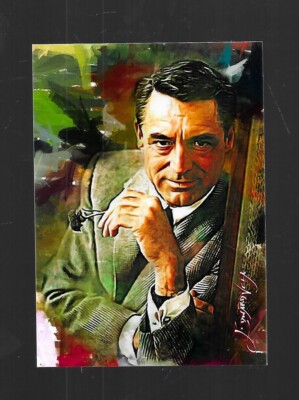 Cary Grant Artist Signed Giclee Print Card #5 45/50 2019 North By ...