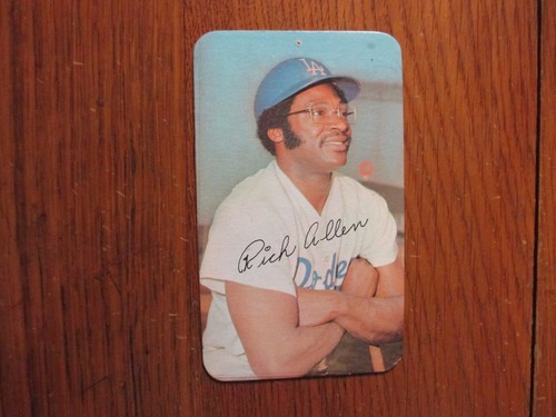 4-1971 Topps Super Cards(RICH ALLEN/LARRY DIERKER/LUKE WALKER/RICO ...