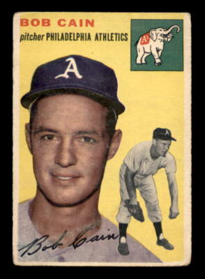 1954 Topps #61 Bob Cain Scan of the Card You'll receive Condition: VG ...