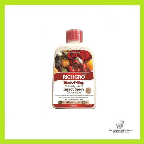Richgro 500ml Beat A Bug Naturally Based Insecticide Spray Concentrate ...