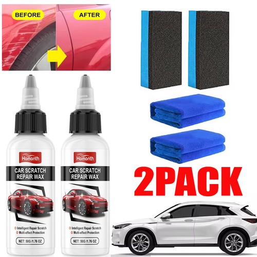 2X Auto Car Scratch Remover Kit for Scratches Repair Wax Ultimate Paint ...