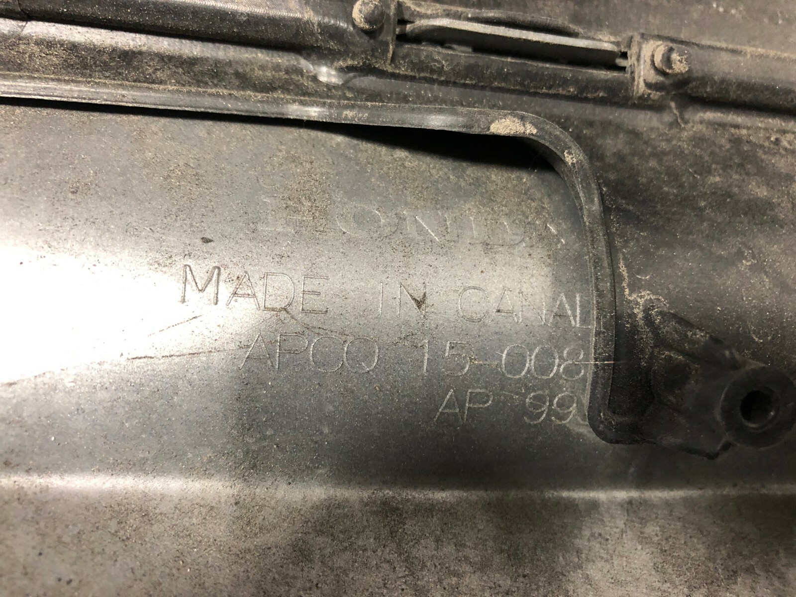 2017-2019 Honda CR-V Rear Bumper Valance Silver/ Lower bumper 71510-TLA ...