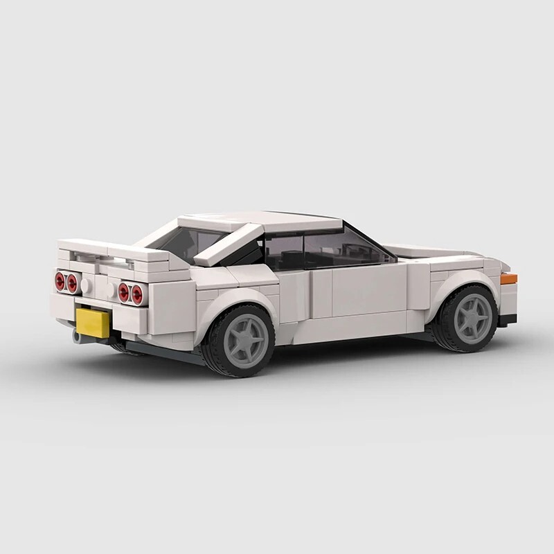 MOC LEGO Car- White Nissan Skyline R32 | eBay