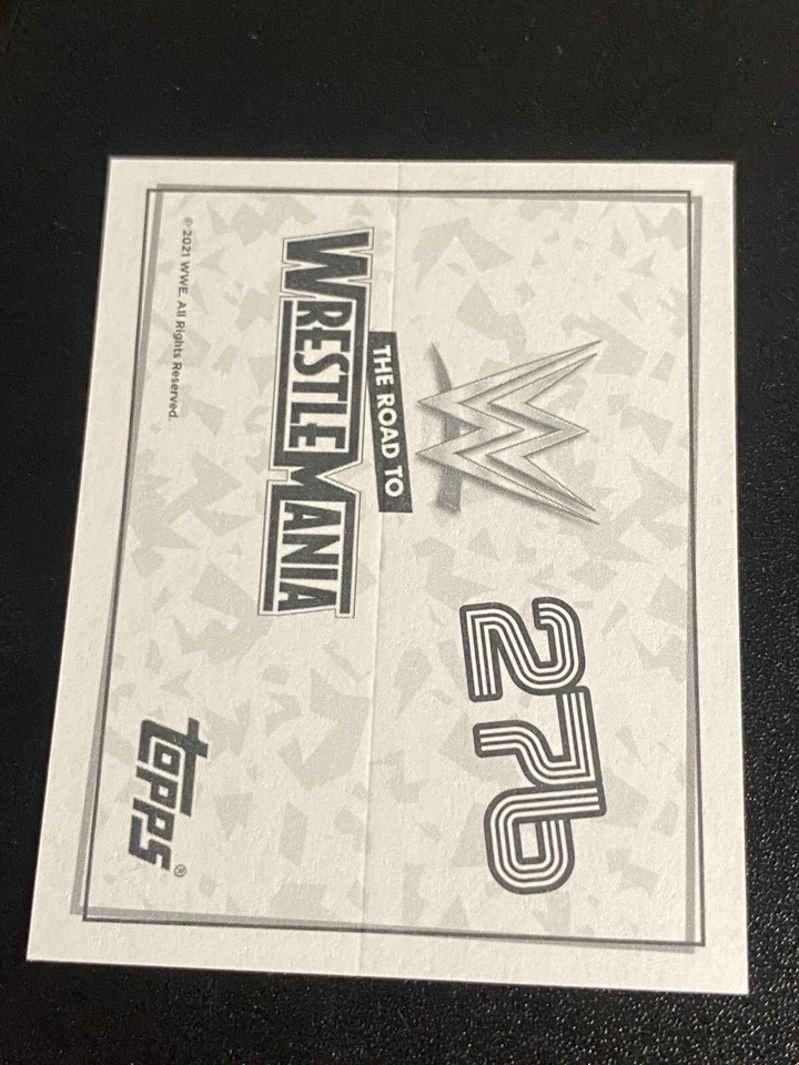 2021 WWE Topps Road To WrestleMania Stickers Album Drew Mcintyre | eBay