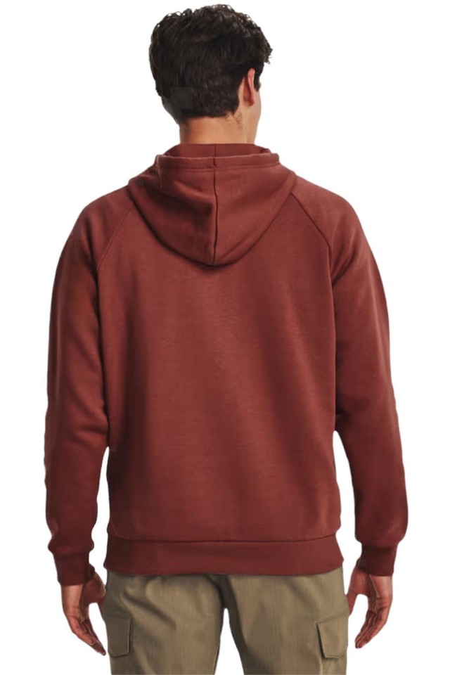 Under Armour Men's Rival Fleece Camo Antlers Hoodie Cinna Red | eBay