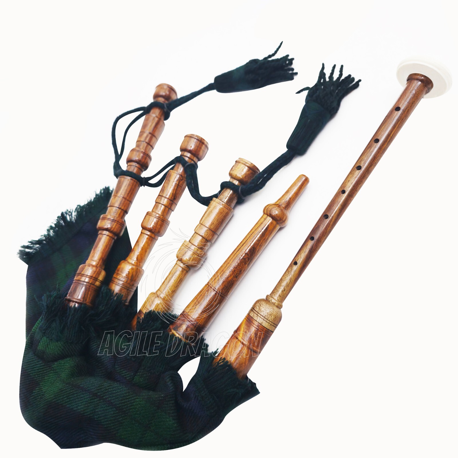 Kids Mini Small Scottish Bagpipes Toy children’s playable Set with 2 ...