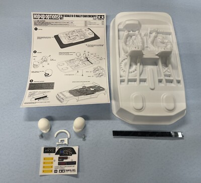 1/10 Scale Reproduction RC Rally Car Cockpit Set Fits Tamiya 54491 | eBay