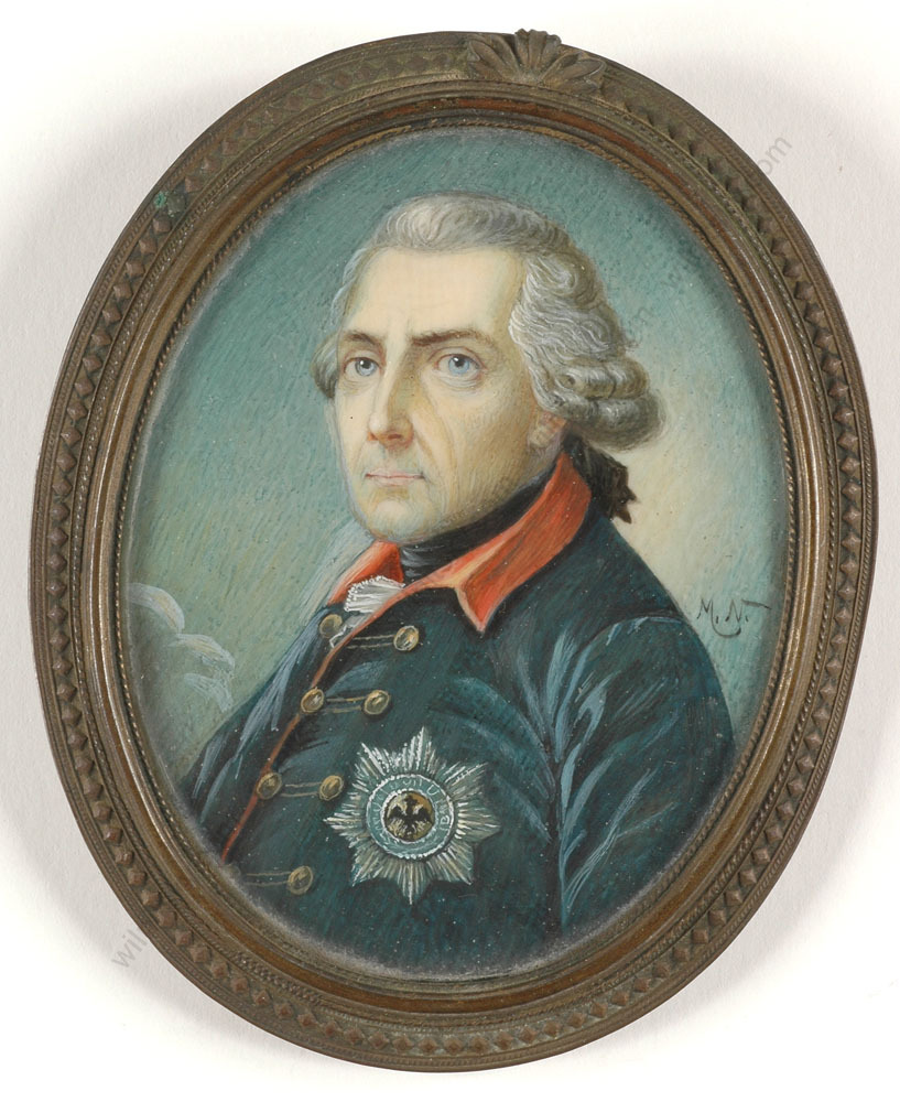 "King Friedrich the Great", by follower of Anton Graff, late 19th ...