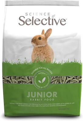 Supreme Science Selective Junior Rabbit Food Suitable for Dwarf Breed 1 ...