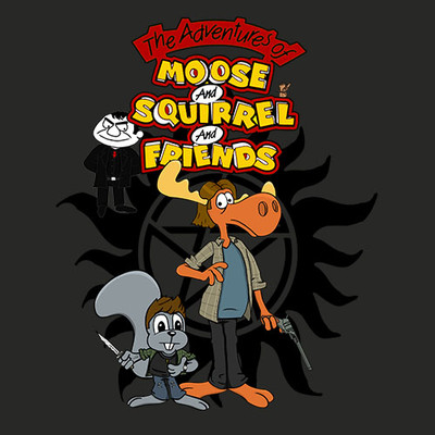 Supernatural - Moose and Squirrel T-Shirt!!!! | eBay