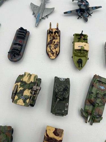 Micro Machines Military Lot of 33, Tanks, Helicopters, Watercraft ...