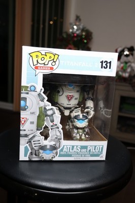 Funko POP! Games Titanfall 2 Atlas and Pilot GameStop Exclusive Figure ...